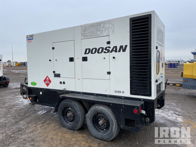2015 Doosan G290 290 kVA Mobile Generator Set in Bolton, Ontario ...