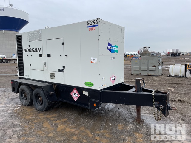 2015 Doosan G290 290 kVA Mobile Generator Set in Bolton, Ontario ...