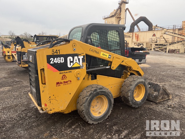 2015 Cat 246D Two-Speed High Flow XPS Skid Steer Loader in Hebron ...
