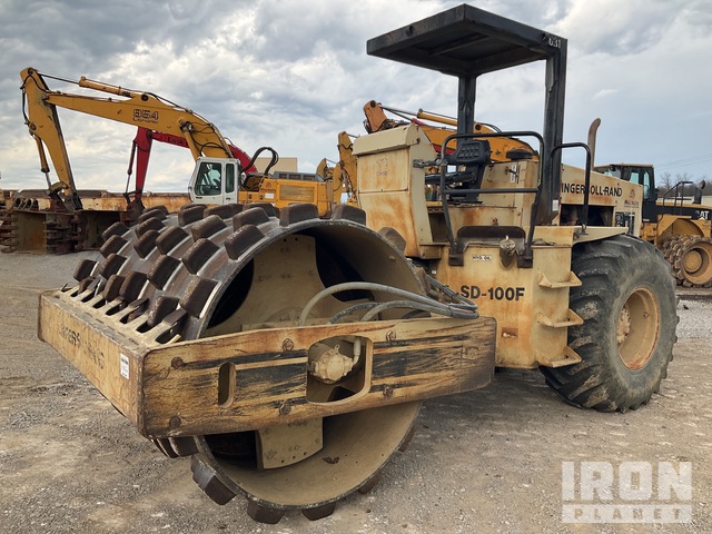 1989 Ingersol-Rand SD100F Padfoot Drum Compactor in Hebron, Kentucky ...