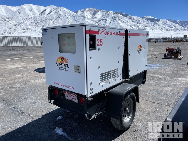 2014 (unverified) Magnum MMG25 15 kW Mobile Generator Set in Lake Point ...