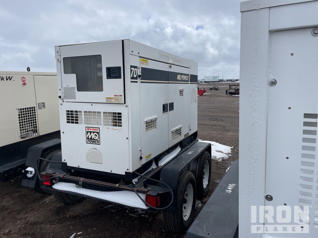 2012 Multiquip 70 kVA Mobile Generator Set in Longmont, Colorado ...
