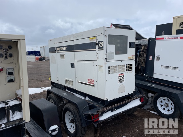 2012 Multiquip 70 kVA Mobile Generator Set in Longmont, Colorado ...