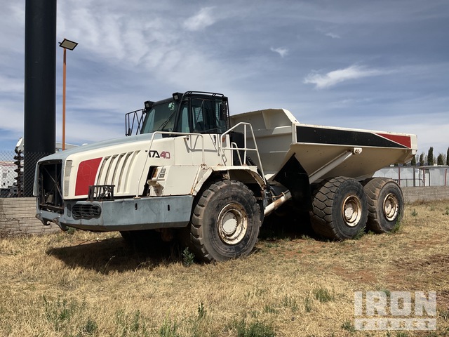 2007 Terex TA40 Articulated Dump Truck (Inoperable), Campo 2a ...