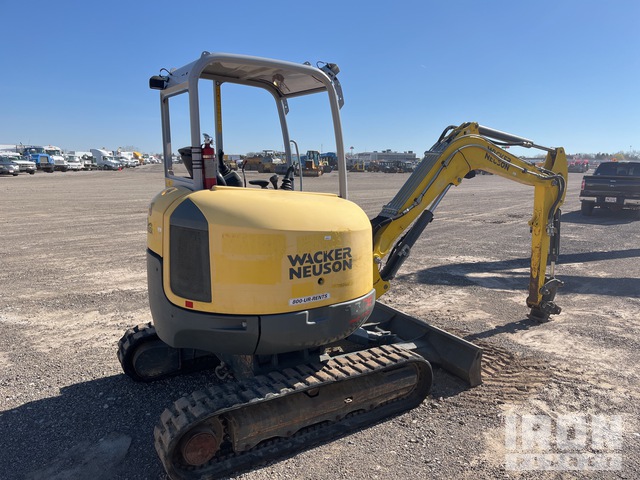 2015 (unverified) Wacker Neuson EZ38 Mini Excavator in South Vienna ...