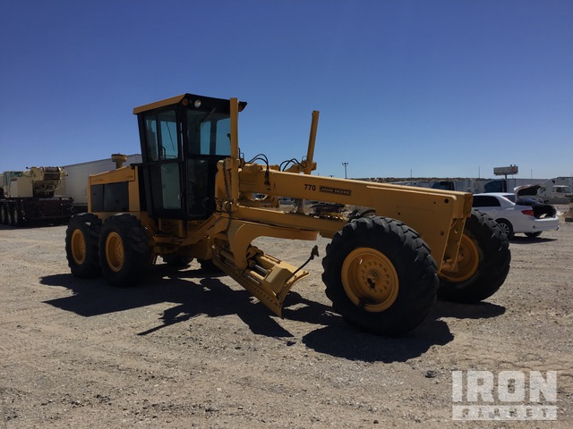 John Deere 770 Motor Grader in El Paso, Texas, United States ...