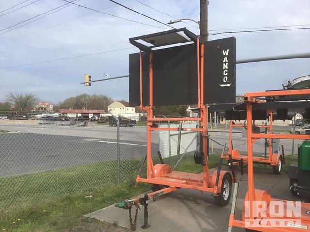 2013 Wanco WTSP Solar Arrow Board in Baltimore, Maryland, United States ...