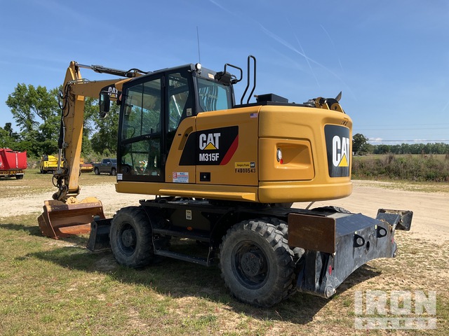2018 Cat M315F Wheel Excavator in Greenville, North Carolina, United ...