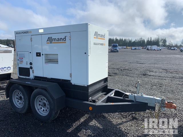 2019 Allmand Maxi-Power 45 45 kVA Mobile Generator Set in Chehalis ...