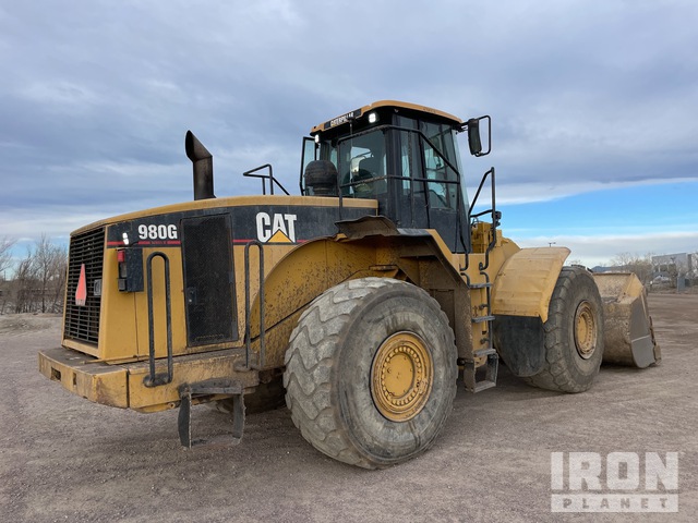 2002 Cat 980G Wheel Loader in Denver, Colorado, United States ...