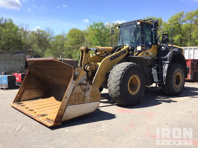 2018 Komatsu WA480-8 Includes Komatsu Premier bumper to bumper warranty ...