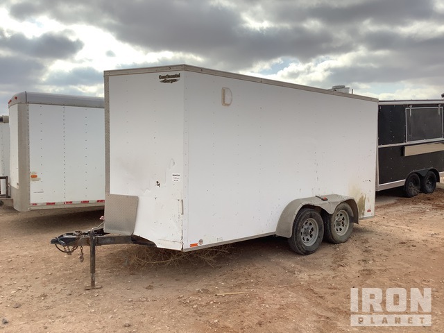2015 Forest River Continental Cargo EHW714TA2 15 ft T/A Enclosed ...