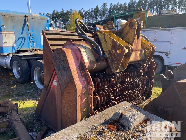 2005 Allu SMH4-23 90 in Roller Processing Wheel Loader Bucket - Fits ...