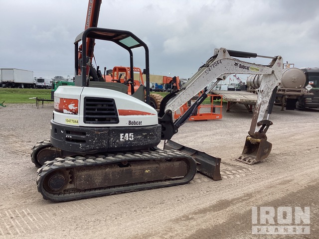 2016 Bobcat E45 Mini Excavator in Humble, Texas, United States ...