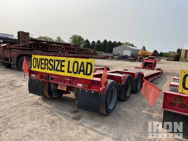 1999 Talbert T3DW-511E-HRG-1-T1 50 ton Tri/A Removable Gooseneck Lowboy ...