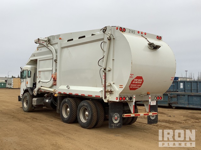 2017 Peterbilt 320 6x4 COE Front Loader Front Load Waste Collection ...