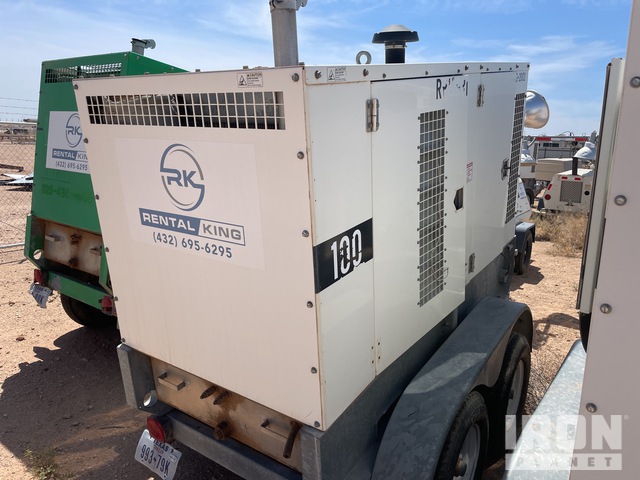 2012 Warren Power Systems NPS-P-100 100 kW Mobile Generator Set in ...