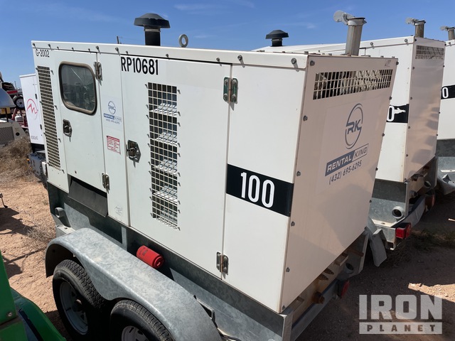2012 Warren Power Systems NPS-P-100 100 kW Mobile Generator Set in ...