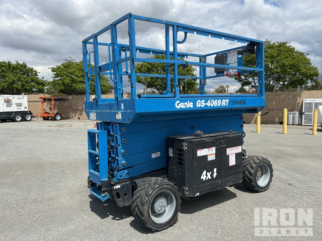 2016 Genie GS-4069 RT Diesel Scissor Lift in Fontana, California ...