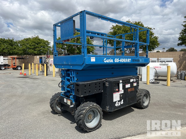 2016 Genie GS-4069 RT Diesel Scissor Lift in Fontana, California ...