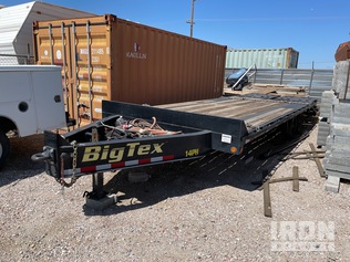 2019 Big Tex 14PH-20BK+5MR 31 ft T/A Flatbed Trailer in Desert Hot ...