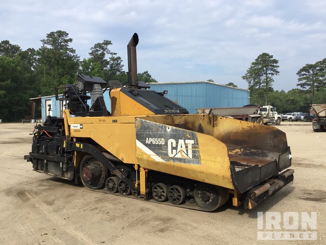 2011 Cat AP655D Track Asphalt Paver in Picayune, Mississippi, United ...
