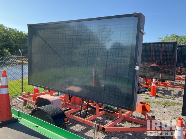 2013 Wanco Inc WTMMB Solar Message Board (Inoperable) in Orlando ...
