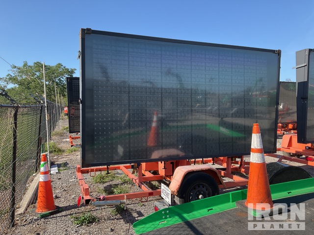 2013 Wanco Inc WTMMB Solar Message Board (Inoperable) in Orlando ...