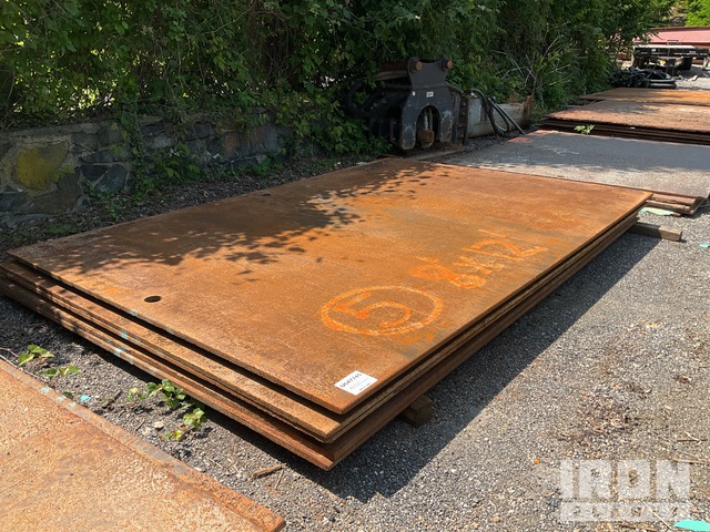 Quantity of (5) 8 ft x 12 ft (1 in Thick) Steel Plates in Baltimore ...