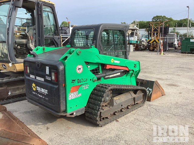 2017 Bobcat T550 Compact Track Loader in Warwick, Rhode Island, United ...
