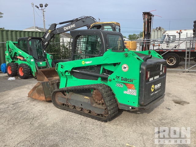 2017 Bobcat T550 Compact Track Loader in Warwick, Rhode Island, United ...