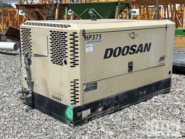 2012 Doosan HP375WCU-FX-T3 375 cfm Skid-Mounted Air Compressor in ...