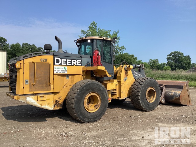 2018 John Deere 744K-II High Lift Wheel Loader in Lebanon, Connecticut ...