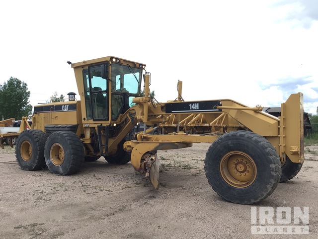 CAT 14H Motor Grader in Cheyenne, Wyoming, United States (IronPlanet ...
