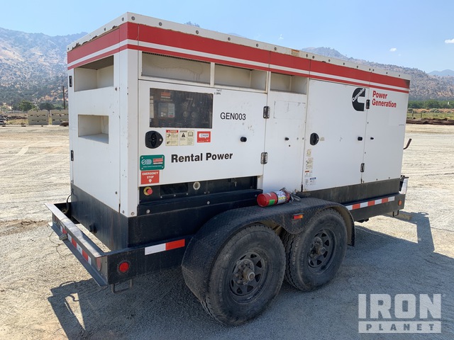 2009 Cummins 200KW 200 kW Mobile Generator Set in Lake Isabella ...