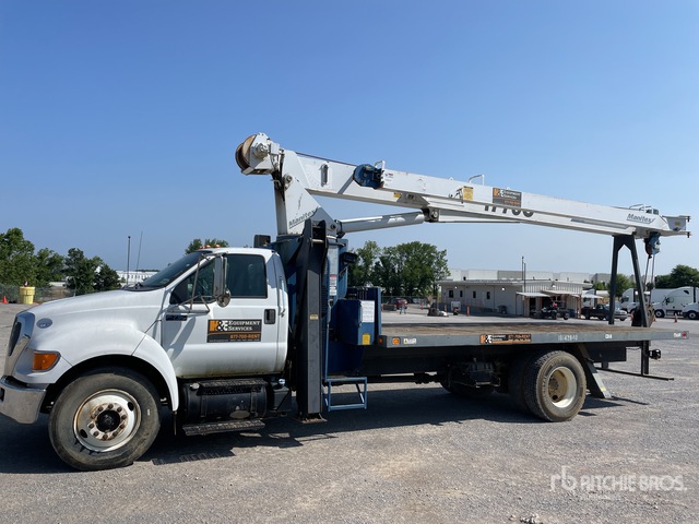 2015 Manitex 1770C 17 ton Straight Boom on 2015 Ford F-750 XL 4x2 Boom ...
