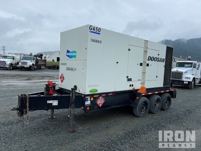 2013 Doosan G450 Mobile Generator Set in Chilliwack, British Columbia ...