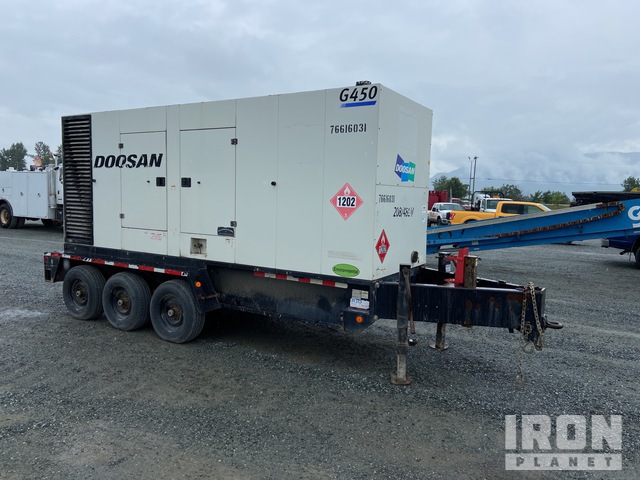 2013 Doosan G450 Mobile Generator Set in Chilliwack, British Columbia ...