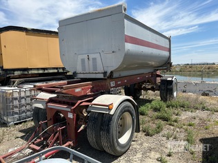1979 Reliance T/A Pup Sliding transfer trailer Transfer Trailer in ...
