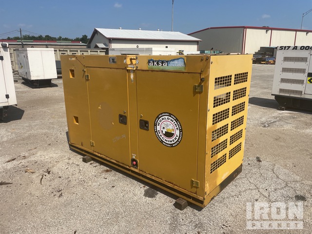 Aksa APD-EPAP100 91 kW Skid-Mounted Stand-By Generator Set in ...