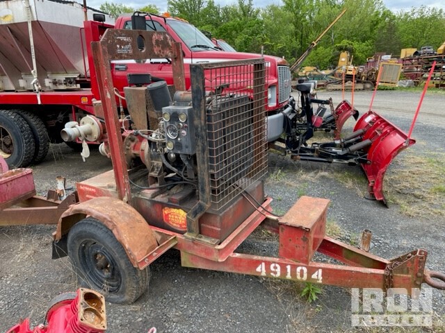 Godwin Pumps CD100 Trailer-Mounted Water Pump (Inoperable) in Chantilly ...