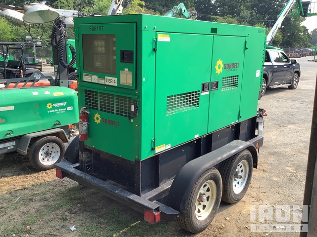 2014 (unverified) Multiquip DCA-70SSJU4i 56 kW Mobile Generator Set in ...
