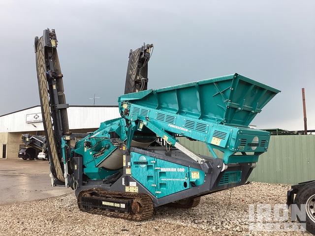 2019 Terex Warrior 600 Tracked Incline Screen Plant in Dallas, Texas ...