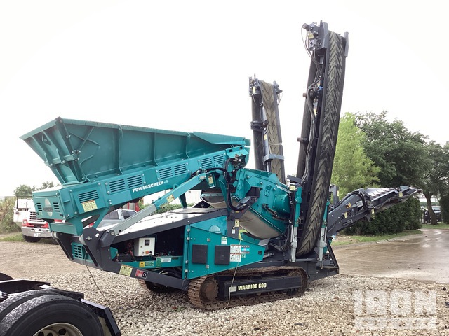 2019 Terex Warrior 600 Tracked Incline Screen Plant in Dallas, Texas ...