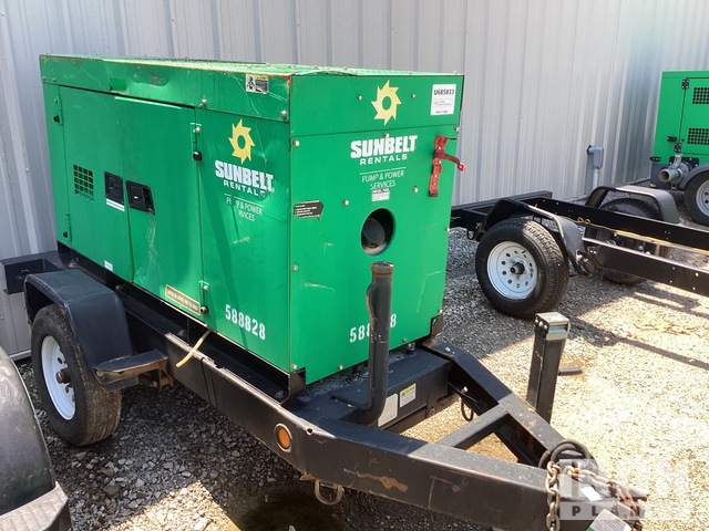 2013 (unverified) Multiquip DCA-25SSIU3 25 kW Mobile Generator Set in ...