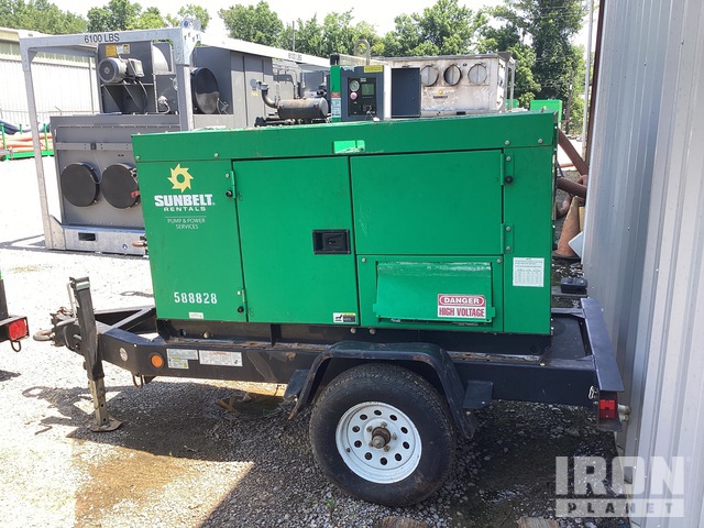 2013 (unverified) Multiquip DCA-25SSIU3 25 kW Mobile Generator Set in ...