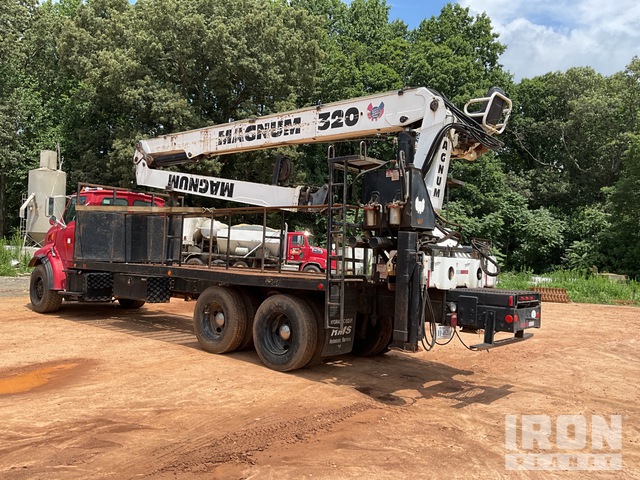 2006 Magnum Truck Cranes 320-66F 4600 lb Articulated Boom on 2001 ...