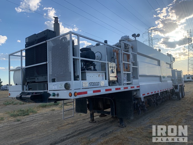 2012 Serva STF01-125 Hydration Frac Pumping Unit in Bakersfield ...