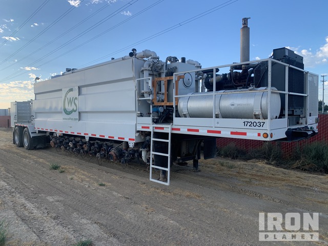 2012 Serva STF01-125 Hydration Frac Pumping Unit in Bakersfield ...