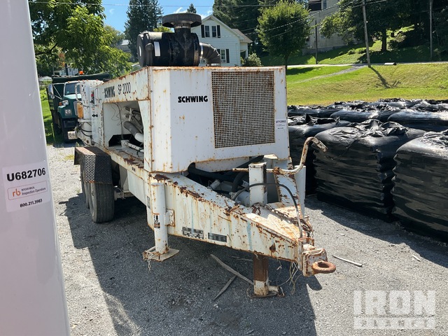 2008 Schwing SP2000 Concrete Pump in Masontown, West Virginia, United ...